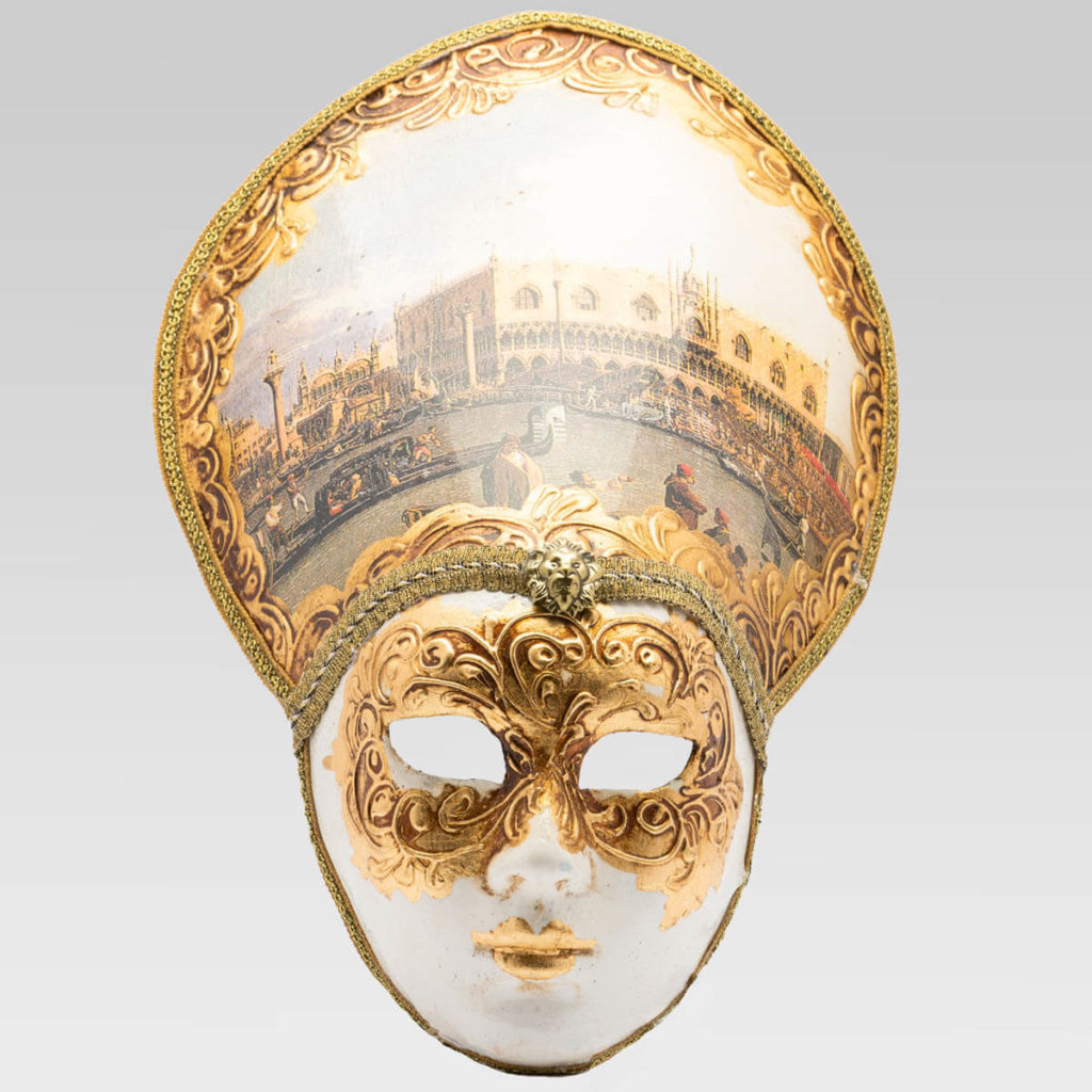 Volto Leone San Marco | Handmade Wearable Venetian Masks Shop